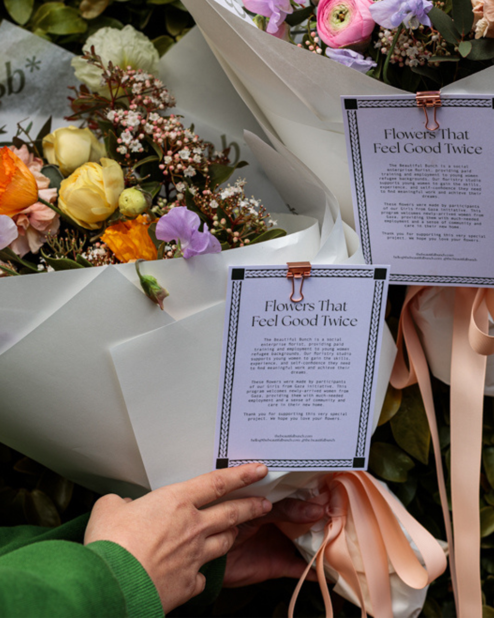 Girls from Gaza Subscription • Melbourne Florist & Social Enterprise